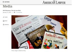 Editorial ALM de EE.UU. compra revista inglesa Legal Week - Idealex