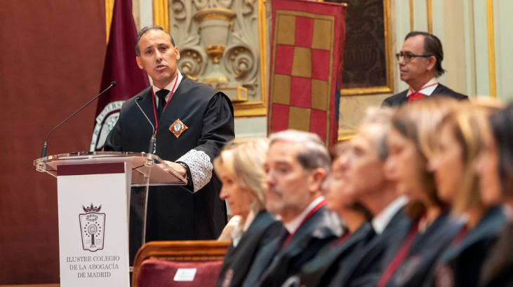 Eugenio Ribón asume en el Colegio de Abogados de Madrid con amplios ...
