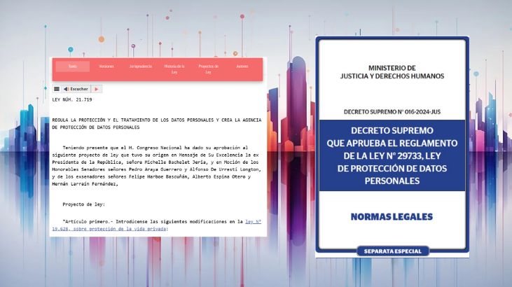 Chile y Perú comienzan 2025 con nueva ley y nuevo reglamento de protección de datos - Idealex